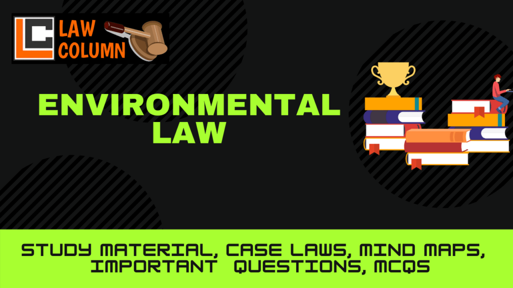 Environmental Protection under the Constitutional Framework of India ...
